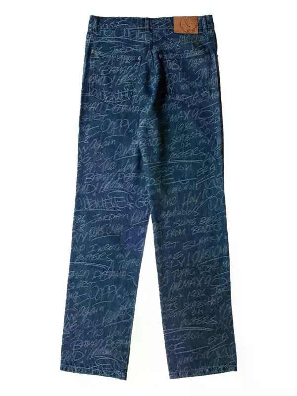 SKY HIGH FARM WORKWEAR Ks Graffiti-print Jeans