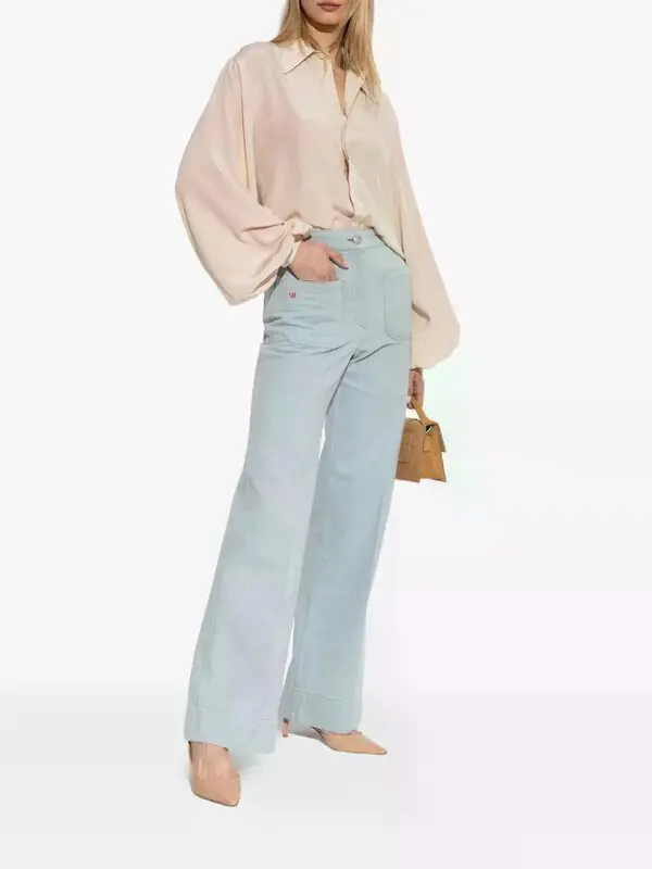 Victoria Beckham Alina Jeans - Blue