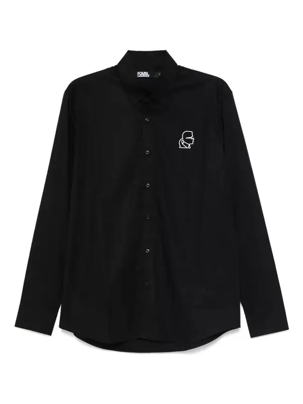Karl Lagerfeld Ikonik Karl Shirt - Black