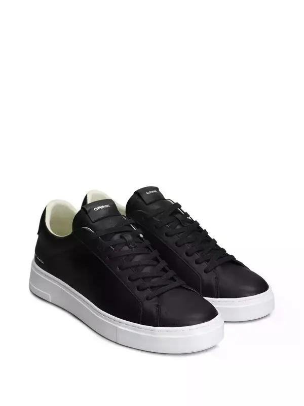 CRIME LONDON Leather Low-top Sneakers