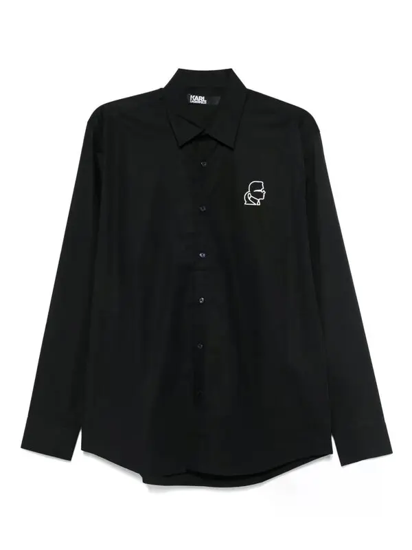 Karl Lagerfeld Ikonik Karl Shirt - Blue