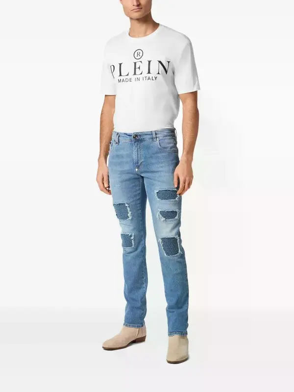 Philipp Plein Rock Star Studs Jeans