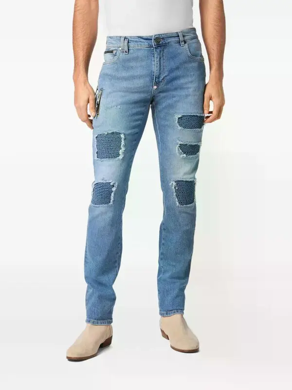 Philipp Plein Rock Star Studs Jeans