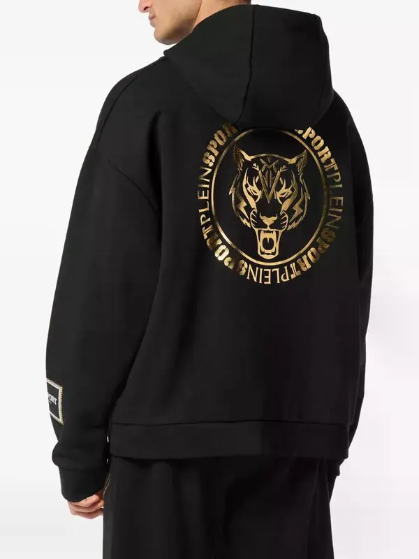 PLEIN SPORT Label Hoodie