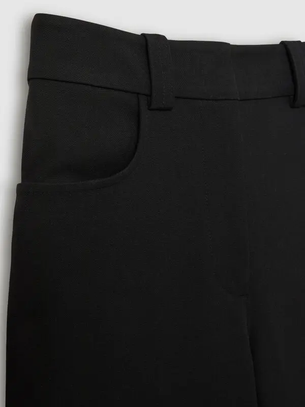 REISS Myrtle Petite Twill Culotte Trousers