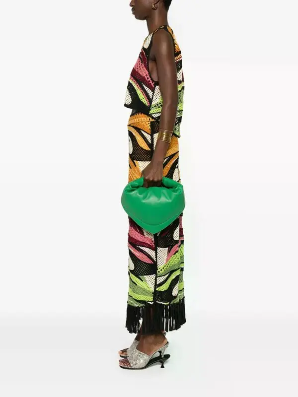 FEDERICO CINA Midi Tortellino Tote Bag - Green