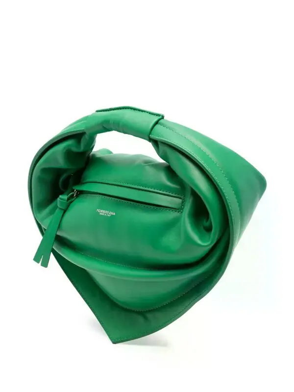FEDERICO CINA Midi Tortellino Tote Bag - Green
