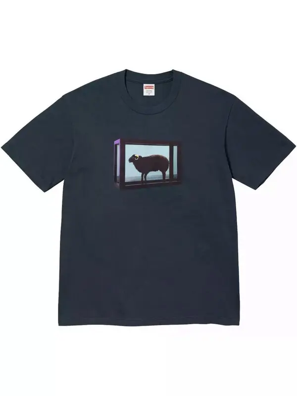 Supreme X Damien Hirst Printed T-shirt - Blue