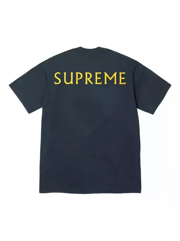 Supreme X Damien Hirst Printed T-shirt - Blue