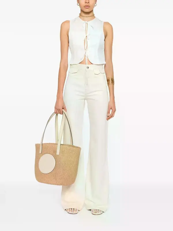 Chloé Large Horse Medal Tote Bag - Neutrals