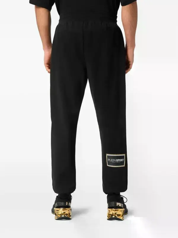 PLEIN SPORT Label Loose Track Pants
