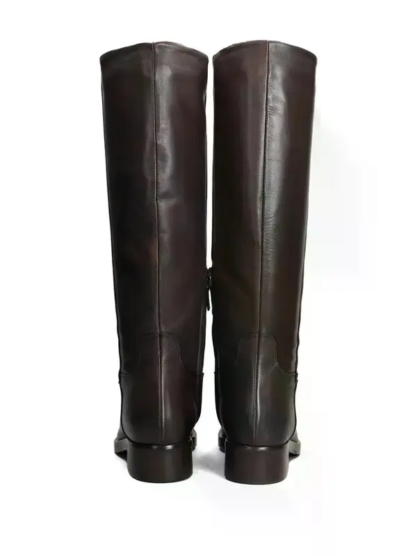 JULIE DEE Leather Boots