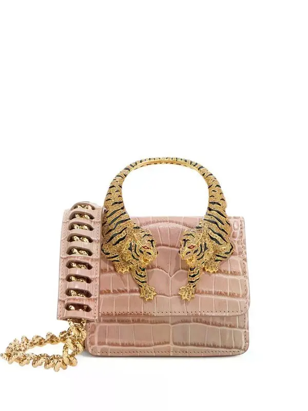 Roberto Cavalli Crocodile-embossed Tote Bag