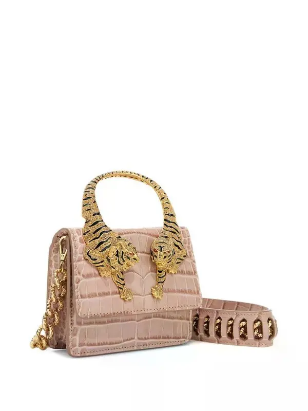 Roberto Cavalli Crocodile-embossed Tote Bag
