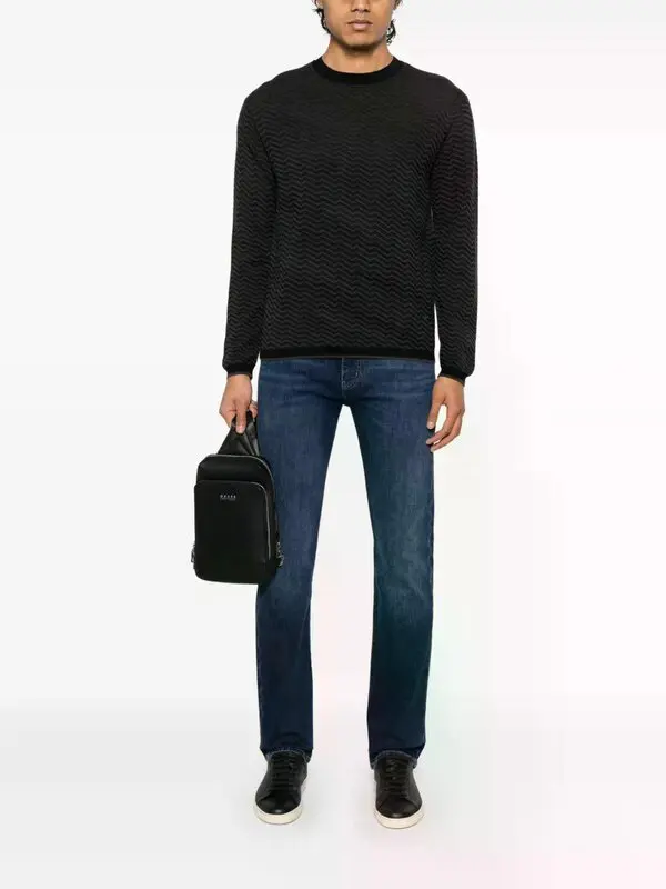 Emporio Armani Textured Sweater