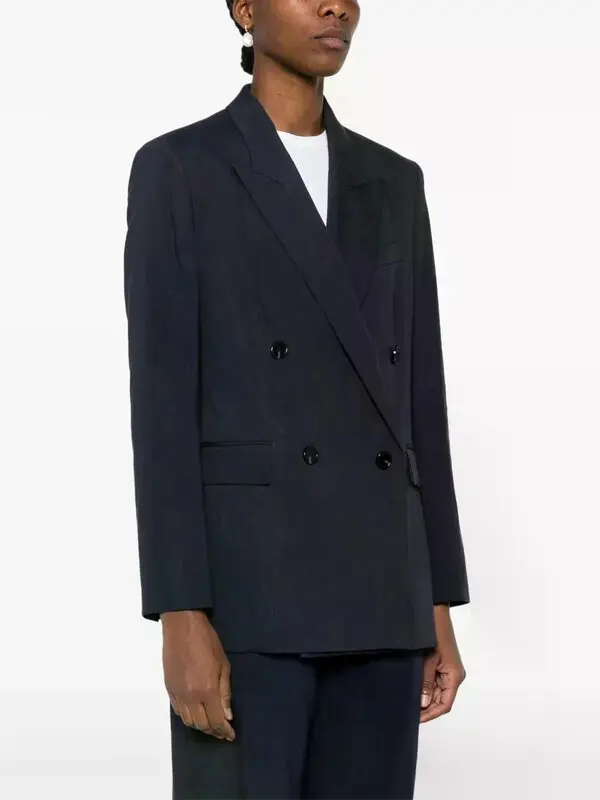 BOSS Jaleto Double-breasted Blazer - Blue