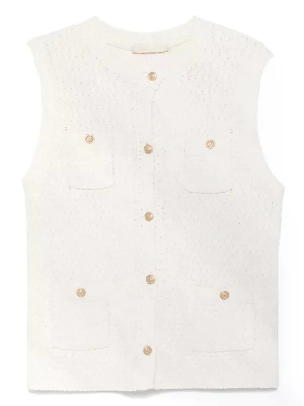 Vanessa Bruno Elisabeth Gilet - Neutrals