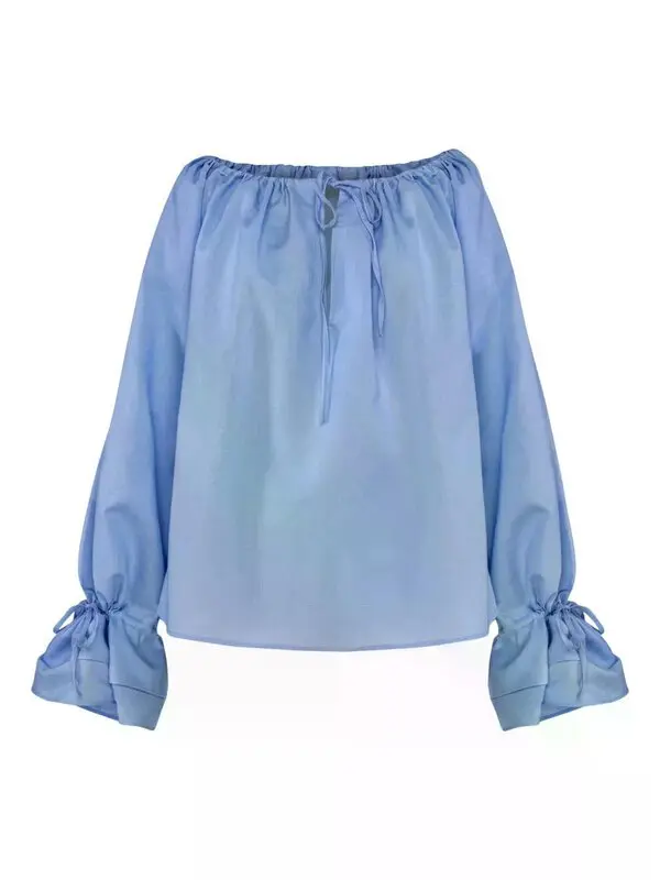 Sleeper Cha-cha Lounge Blouse - Blue