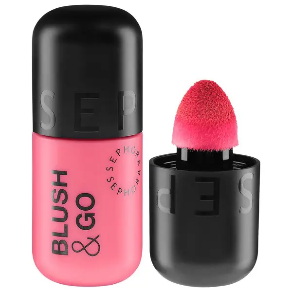 SEPHORA COLLECTION Blush & Go Longwear Matte Liquid Blush For Lip And Cheek - 02 On The Go