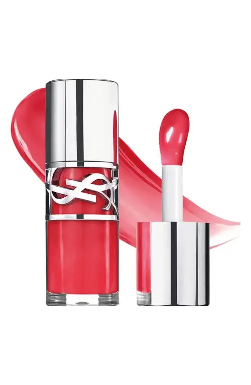 Saint Laurent Loveshine Plumping Lip Oil Gloss With Hyaluronic Acid - 07 Strawberry Star