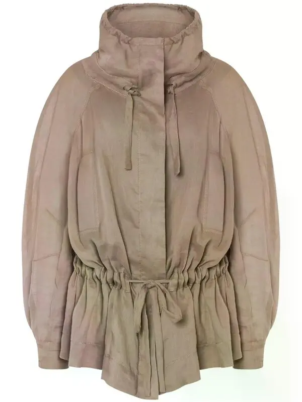 Alberta Ferretti Drawstring-waist Jacket