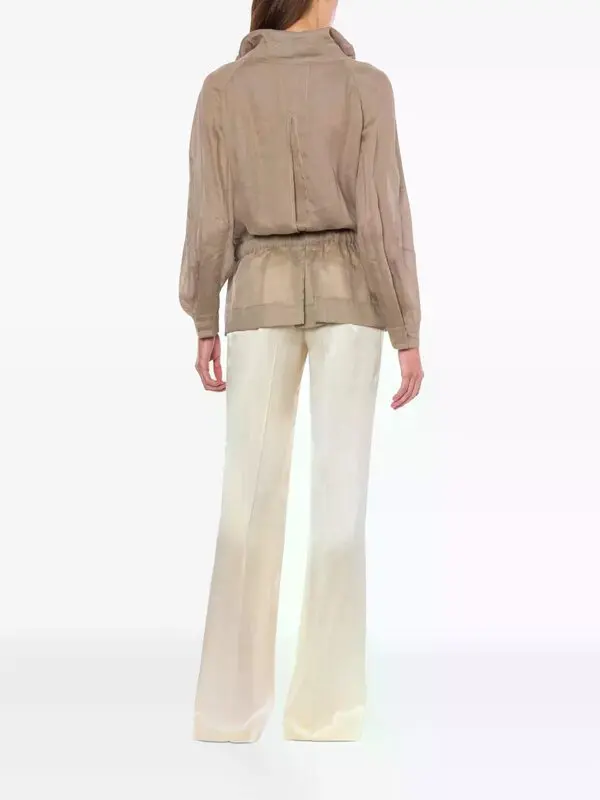 Alberta Ferretti Drawstring-waist Jacket