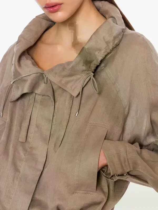 Alberta Ferretti Drawstring-waist Jacket