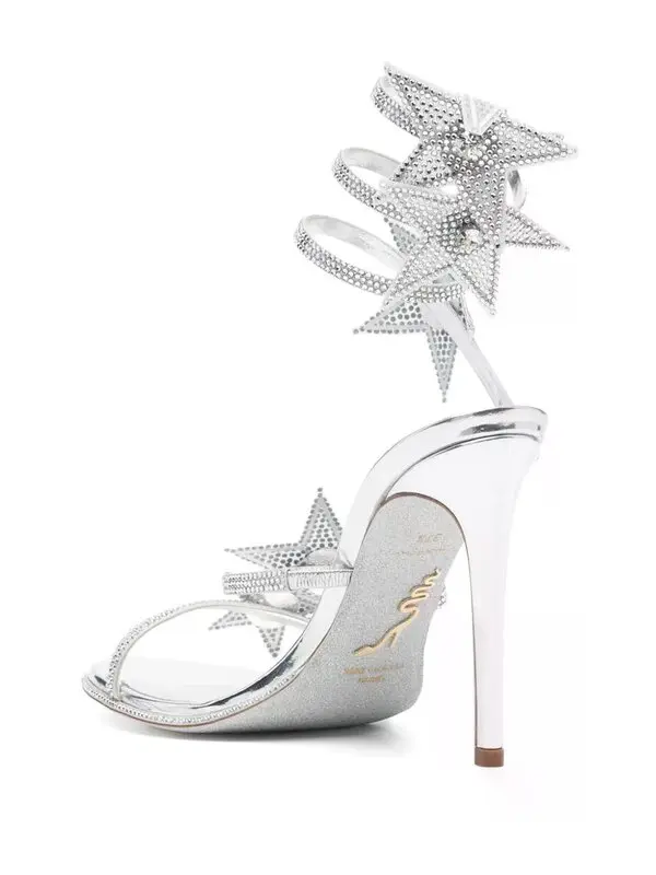 Rene Caovilla 100mm Rhinestone-embellished Sandals