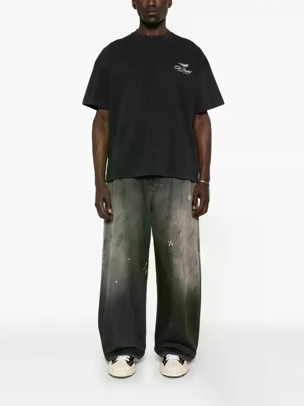 COLE BUXTON Logo-embroidered T-shirt