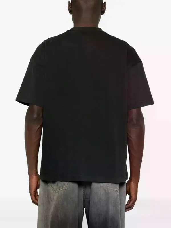 COLE BUXTON Logo-embroidered T-shirt