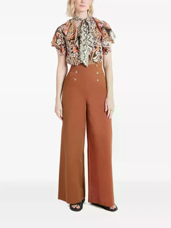 TEMPERLEY LONDON Castell Trousers - Brown