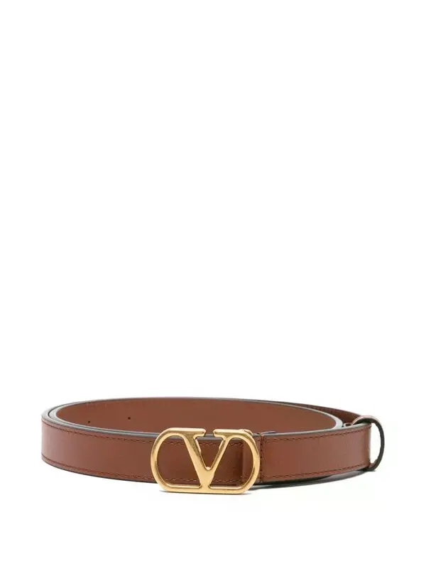 Valentino Garavani Leather Belt - Brown
