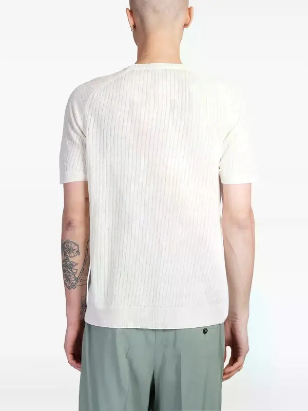 ROBERTO COLLINA Ribbed T-shirt