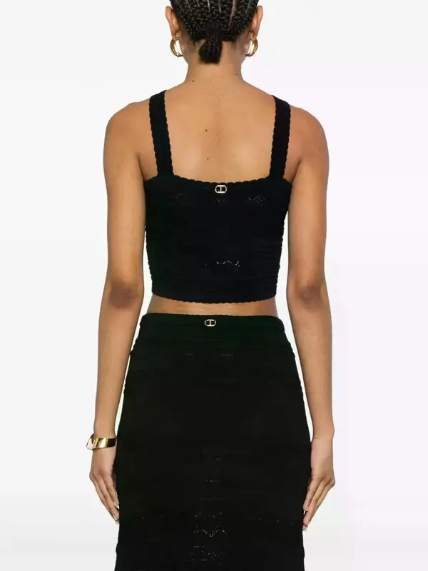 TWINSET Ribbed Knit Top