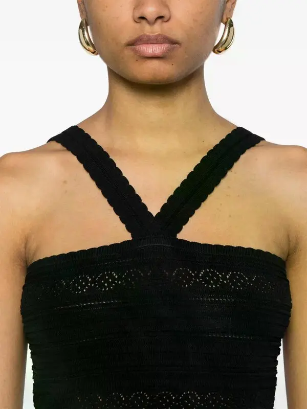 TWINSET Ribbed Knit Top