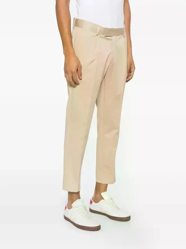 Karl Lagerfeld Pleated Trousers - Neutrals