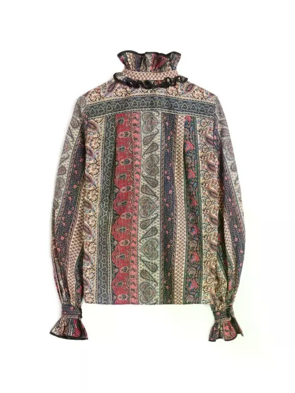 Valentino Garavani Voyage Imaginaire-print Shirt - Red