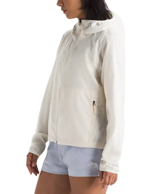 The North Face Cyclone Hooded Windbreaker - White Dune