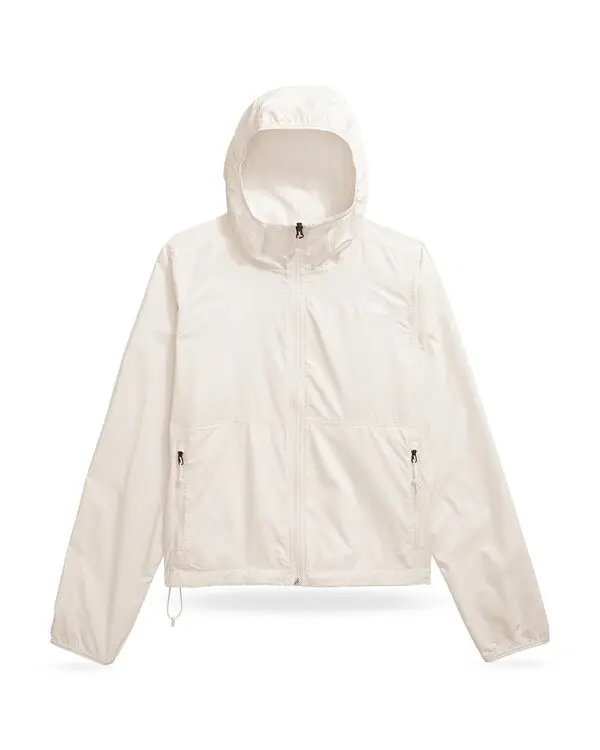The North Face Cyclone Hooded Windbreaker - White Dune