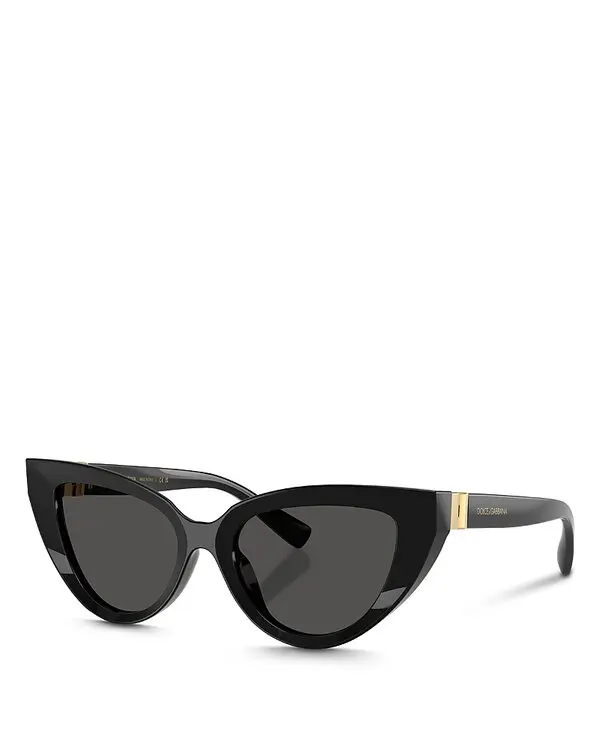 Dolce & Gabbana Dg4497 Cat Eye Sunglasses - Black