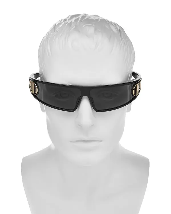 Dior Verydior M1u Sunglasses, 91mm - Black/smoke