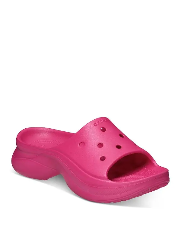 CROCS Bae Slide Sandals - Dragonfruit