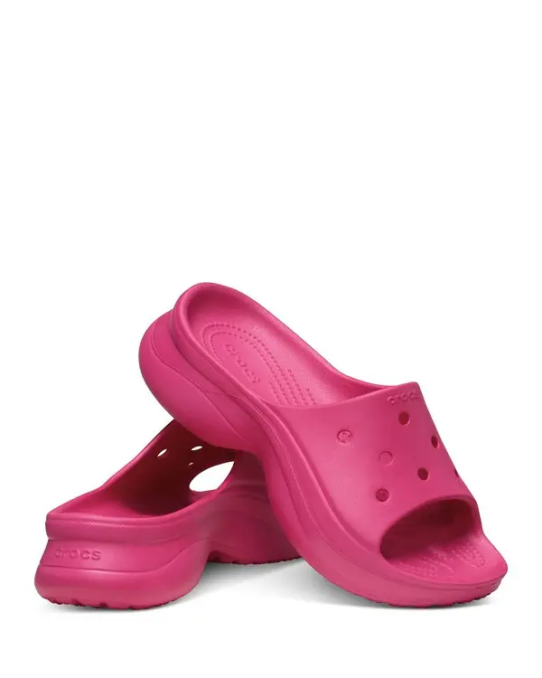 CROCS Bae Slide Sandals - Dragonfruit