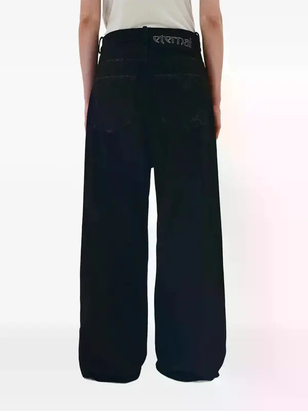 Ann Demeulemeester Polly Jeans In Black - 30% Off | Editorialist
