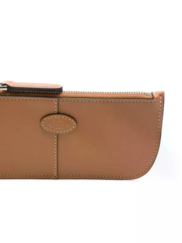 Tod\'s Brown Leather Sunglasses Storage Case Like new Logo Authentic Leather Sunglasses Case | Popov Leather - Popov Leather® main image 4