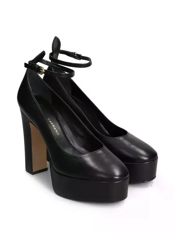 ANDREA CARRANO 120mm Platform Pumps