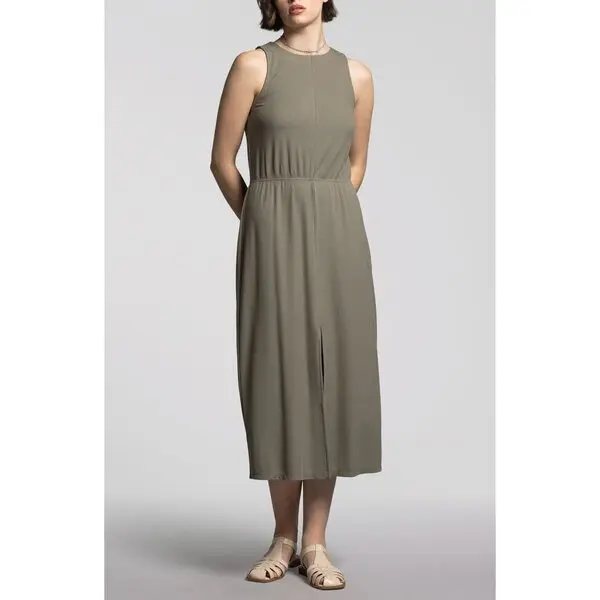 WEEKEND LOS ANGELES Sandra Sleeveless Dress - Smokey Olive