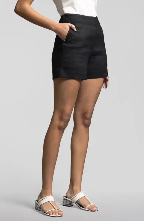 WEEKEND LOS ANGELES Luna Linen Blend Shorts