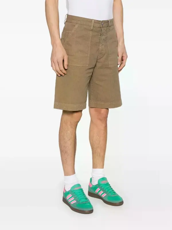 SUNFLOWER Wide Twist Shorts - Brown