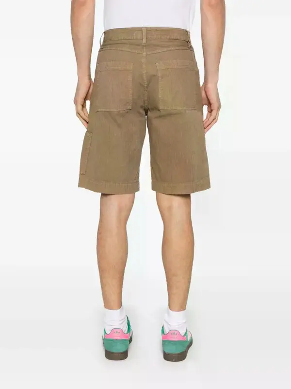 SUNFLOWER Wide Twist Shorts - Brown